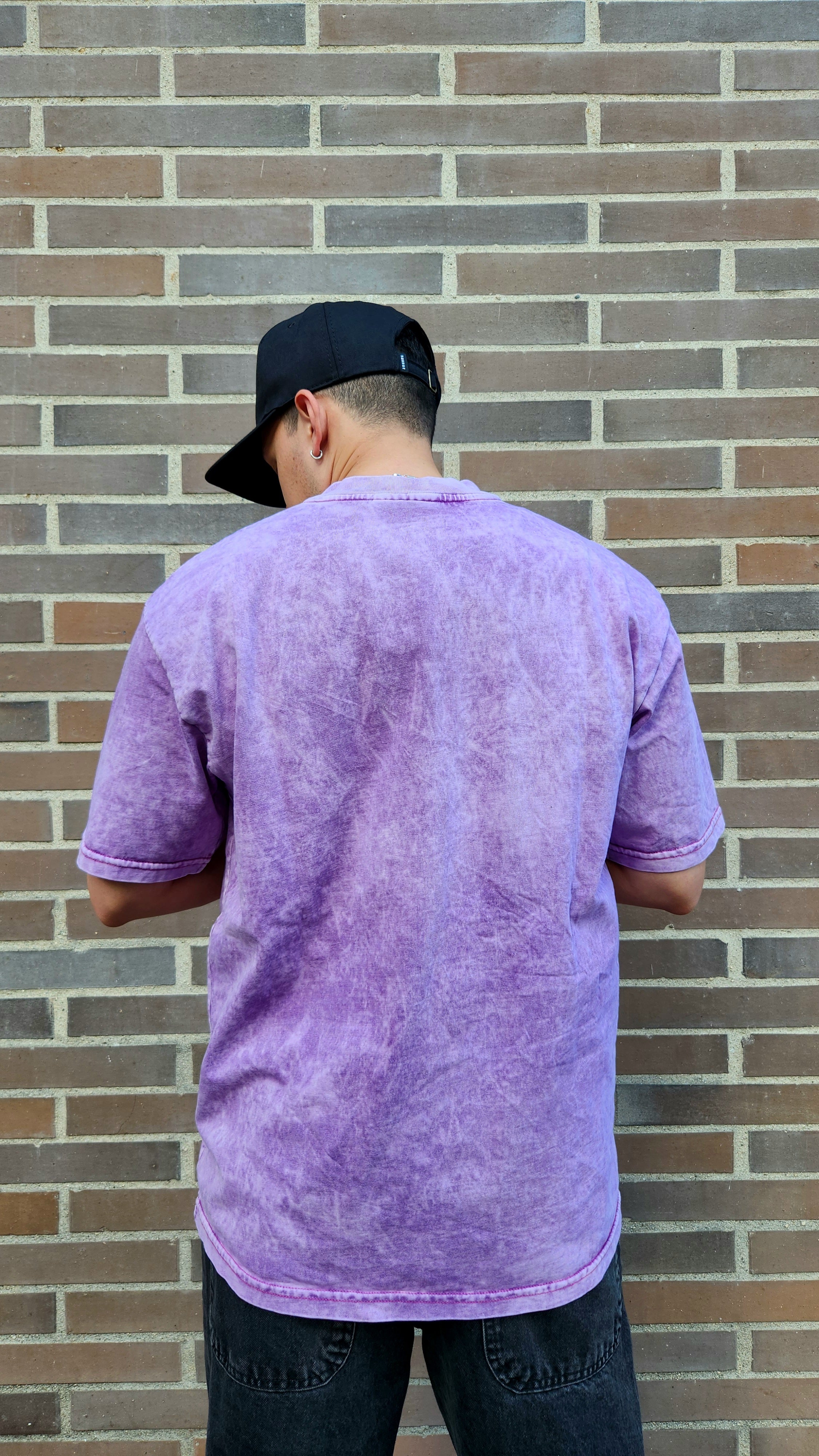 Basica Oversize Acid Wash Purple 14258 – SAVAGE TEX SAS